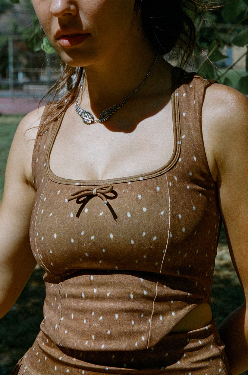 THE FAWN CORSET SPORTS BRA – FUN+CUTE