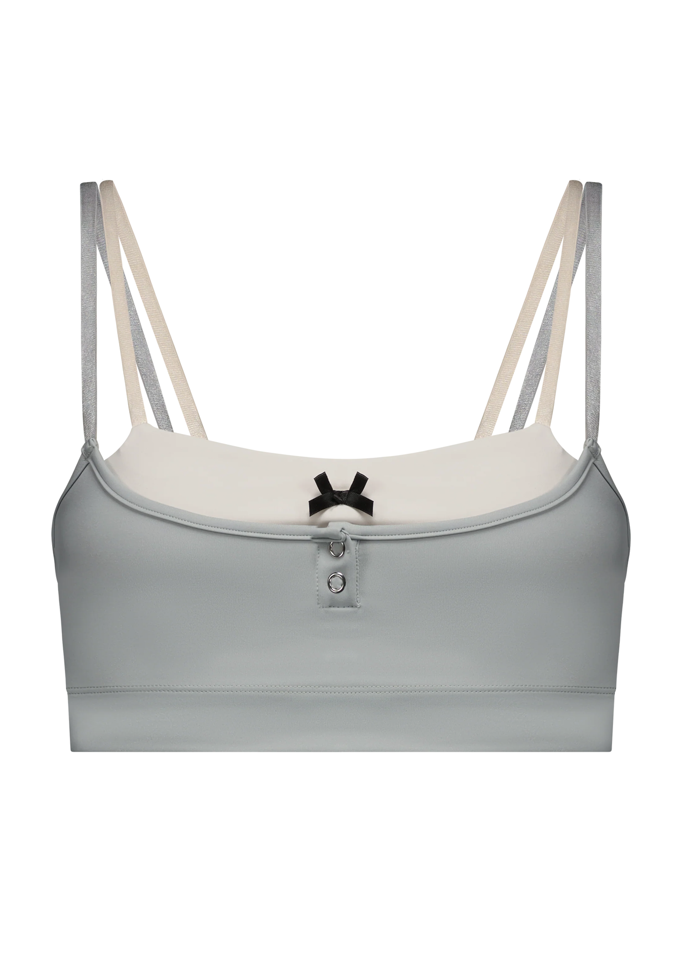 SUGAR SNAP SPORTS BRA | SLATE ICING – FUN+CUTE